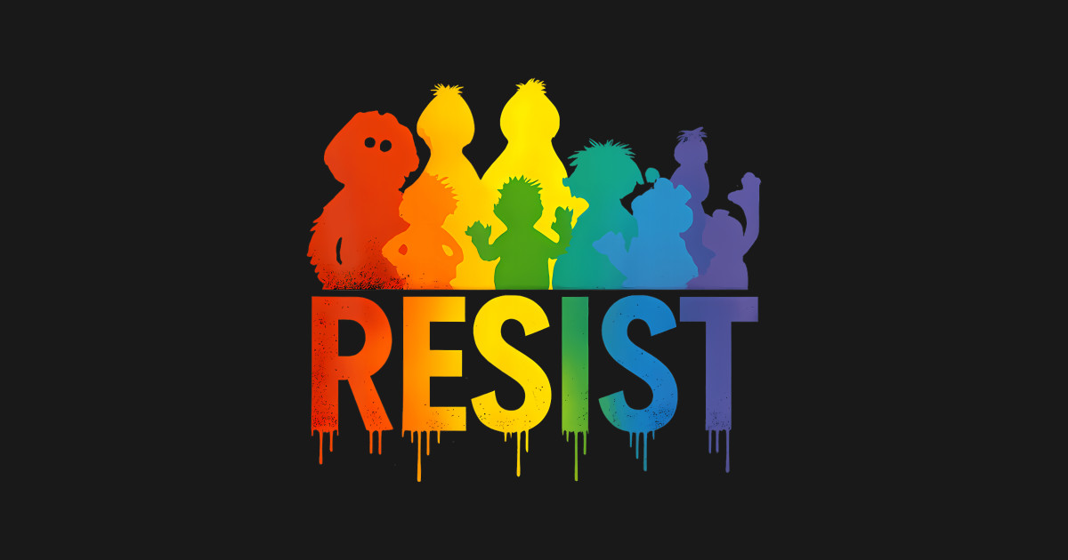 Save P.B.S Resist Rainbow Character Colours - Custom Printed Costume ...