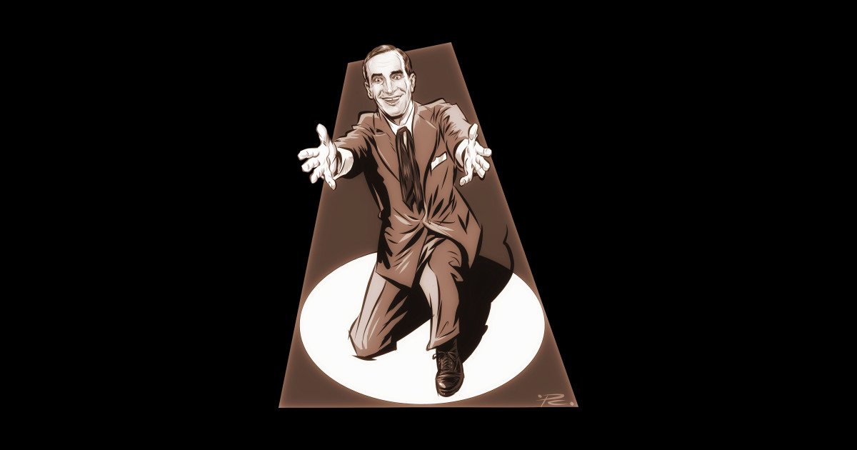 Al Jolson - An illustration by Paul Cemmick - Al Jolson - Sticker ...