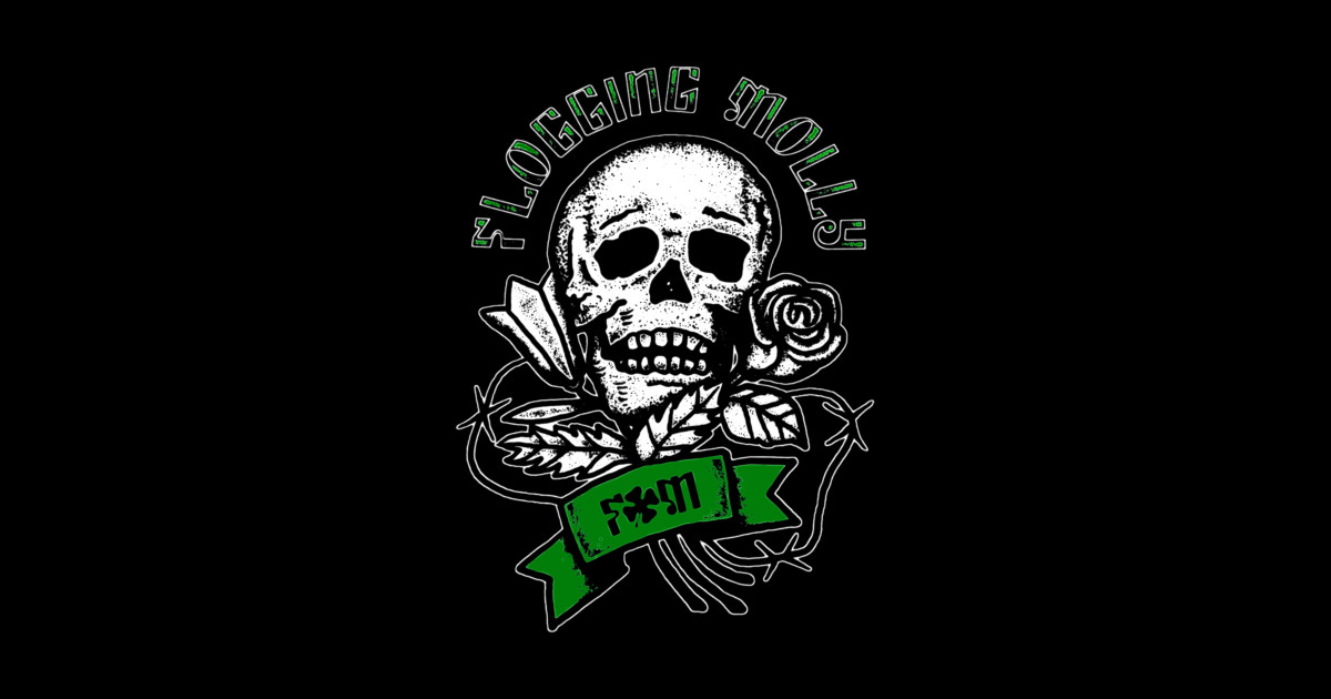 Flogging Skull - Flogging Molly - Sticker | TeePublic