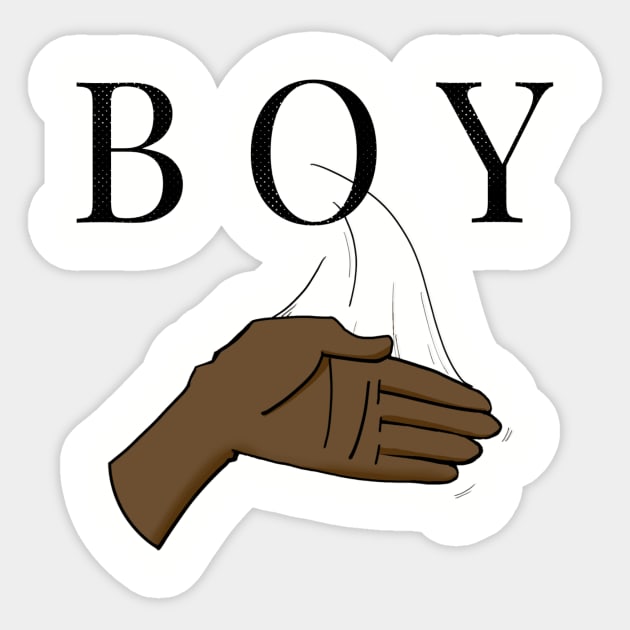 The Roast hand (black text) - Roasting - Sticker | TeePublic