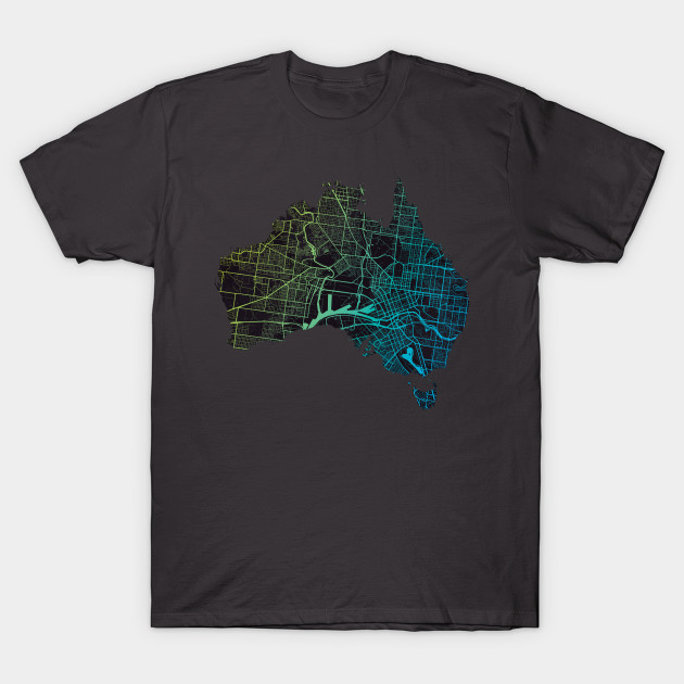 Melbourne Australia - Melbourne - T-Shirt | TeePublic