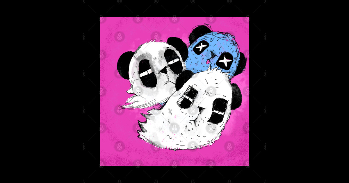 Panda gang - Panda - Sticker | TeePublic