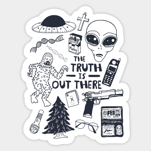 the x files - The X Files - Sticker | TeePublic