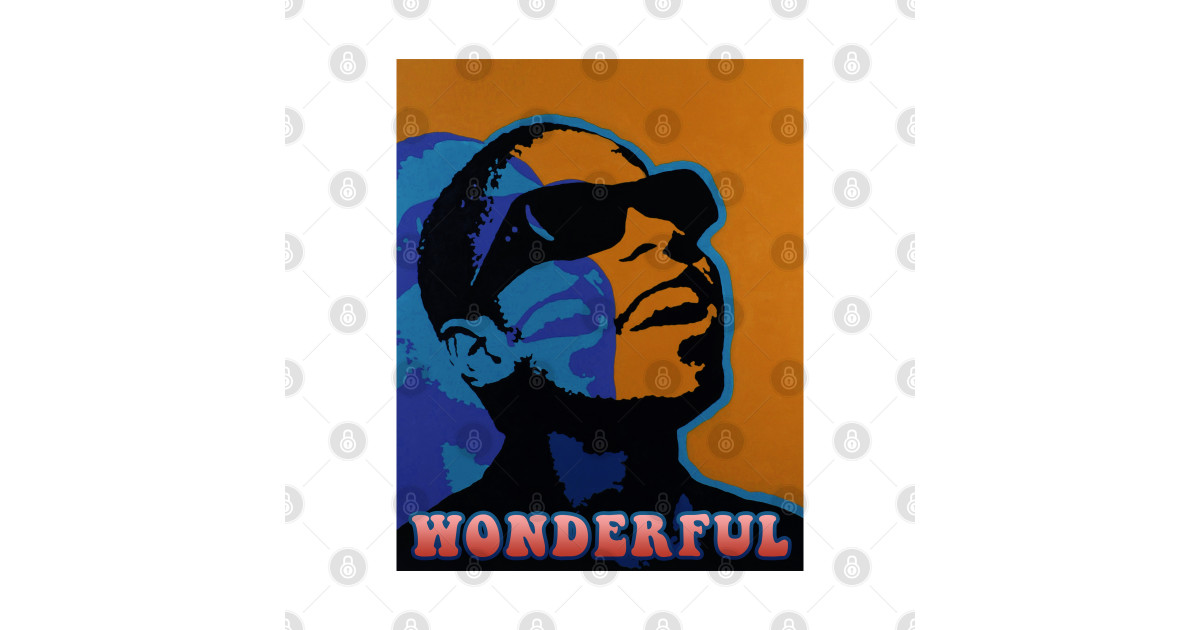 Stevie Wonder - Stevie Wonder - T-Shirt | TeePublic