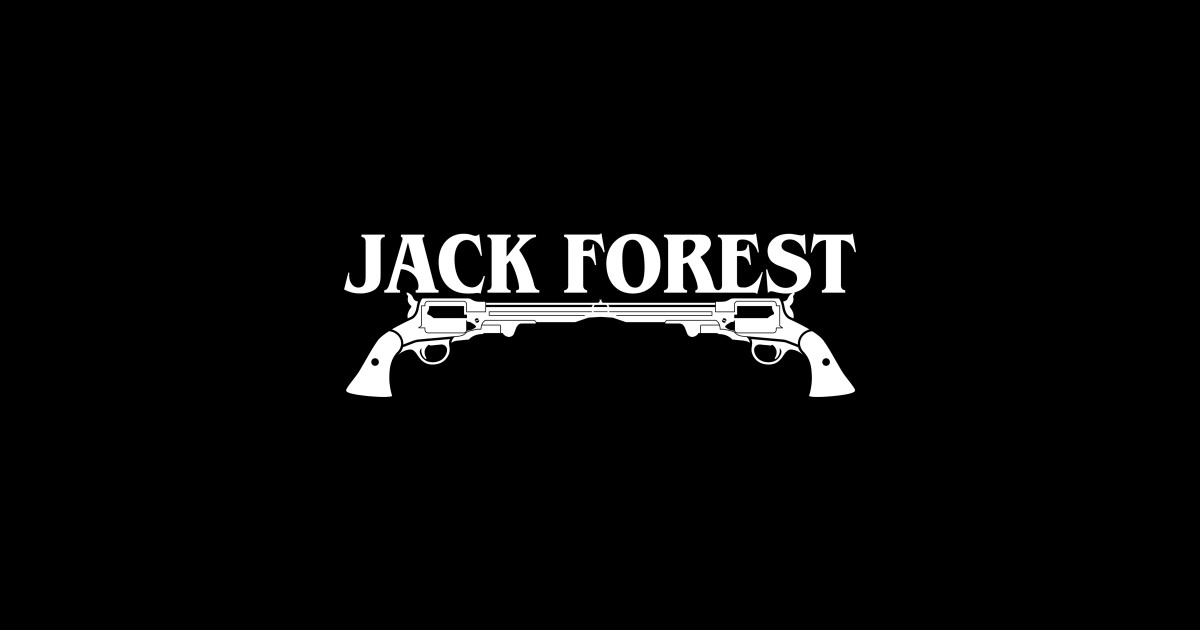 Jack Forest Logo - Books - Sticker | TeePublic