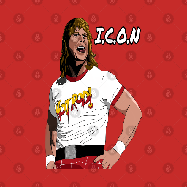Rowdy Icon - Rowdy Roddy Piper - T-Shirt | TeePublic