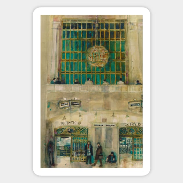 Grand Central Station (Window) - Grand Central - Sticker | TeePublic