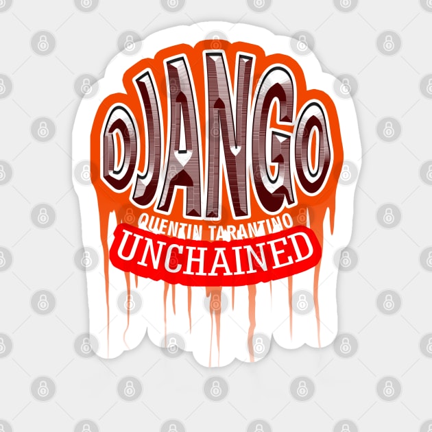 Quentin Tarantino Django unchained fan works graphic design by ...