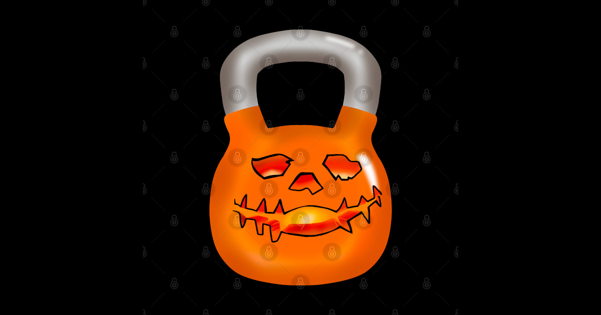 Kettlebell Halloween - Kettlebell - Sticker | TeePublic