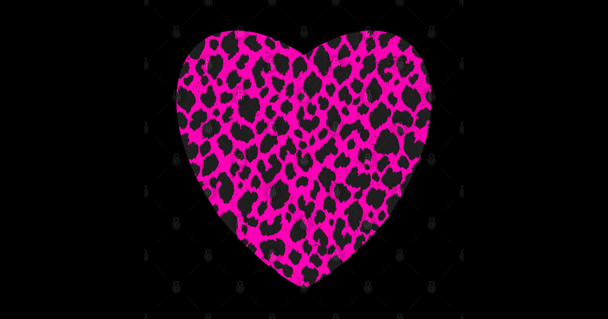 Mcbling Aesthetic Pink & Black Y2K Animal Print - Mcbling - Posters and ...