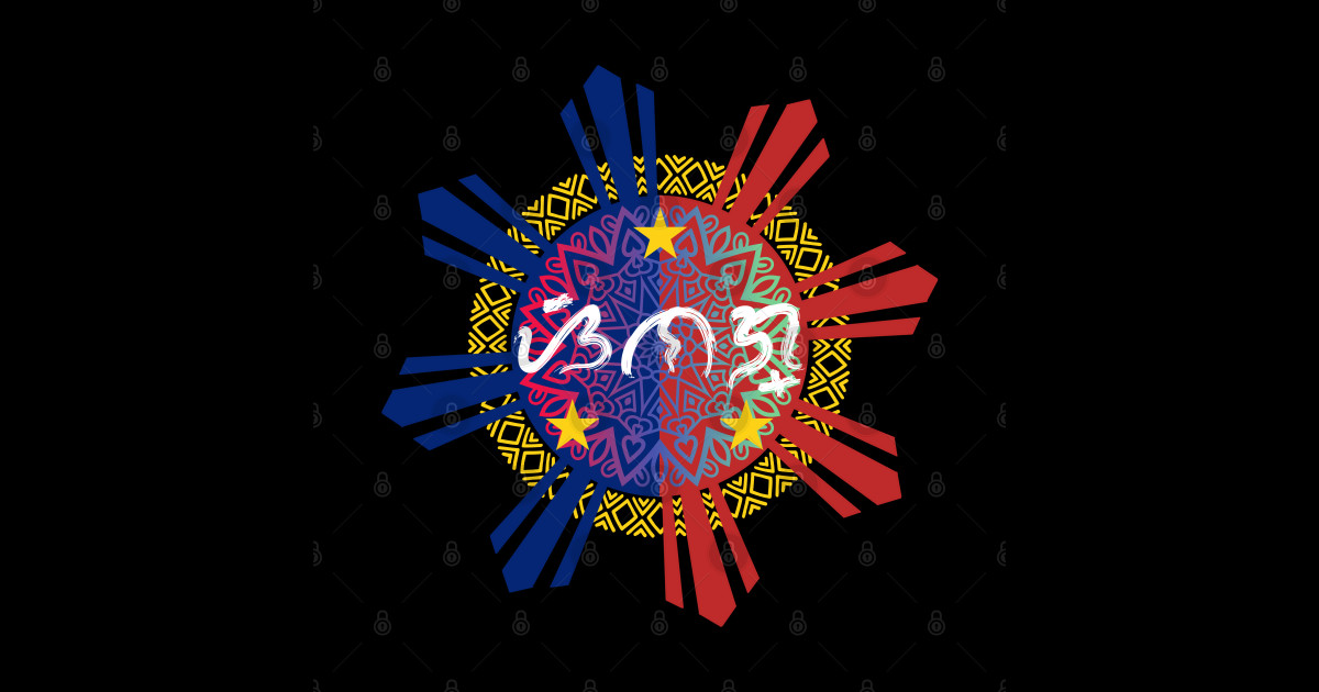 Baybayin word Sinag (Ray of Light) - Philippines Flag Proud Filipino ...
