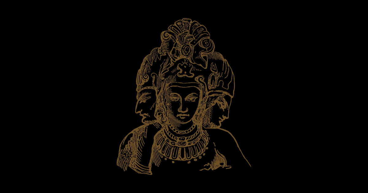Trimurti Indian Deity - God - Trimurti Indian Deity - Posters and Art ...