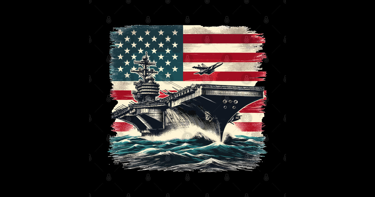 Aircraft Carrier - Aircraft Carrier - Sticker | TeePublic