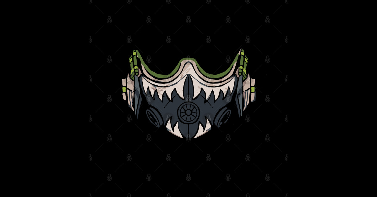 Octane mask - Apex Legends - Sticker | TeePublic
