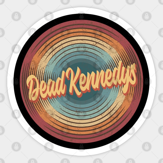 Dead Kennedys Vintage Circle - Musician - Sticker | TeePublic
