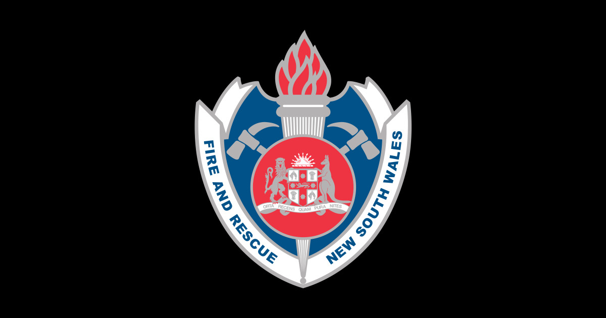 FIRE AND RESCUE NEW SOUTH WALES NSW - Fire And Rescue - Sticker | TeePublic