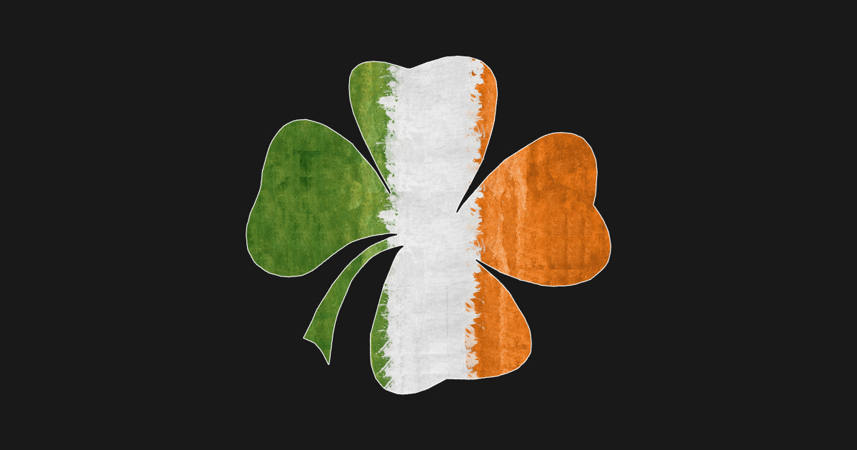 Irish Clover - Ireland - T-Shirt | TeePublic