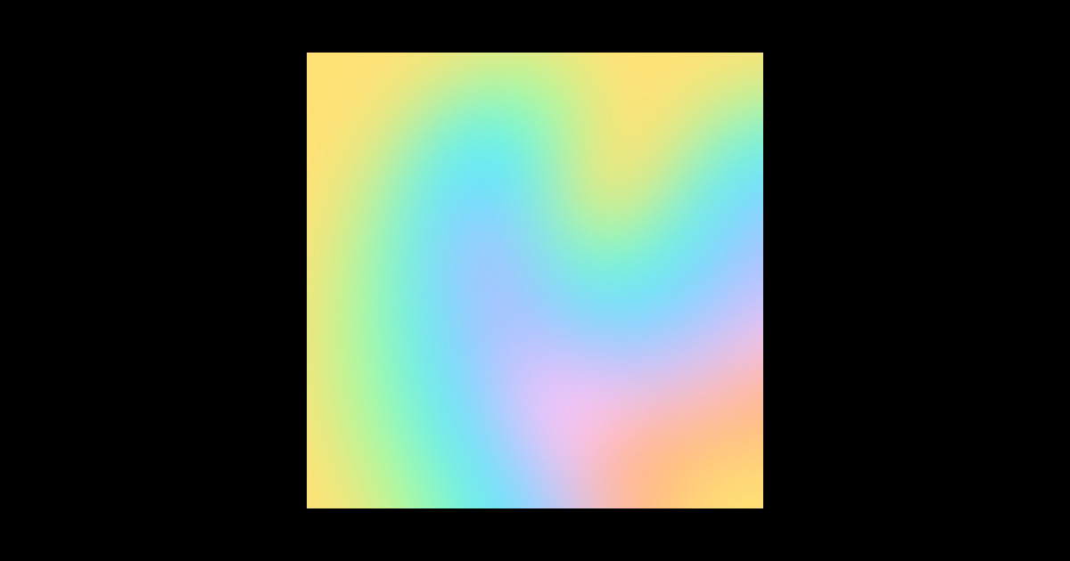 Fun Pastel Rainbow Gradient - Beautiful Gradient - Sticker | TeePublic