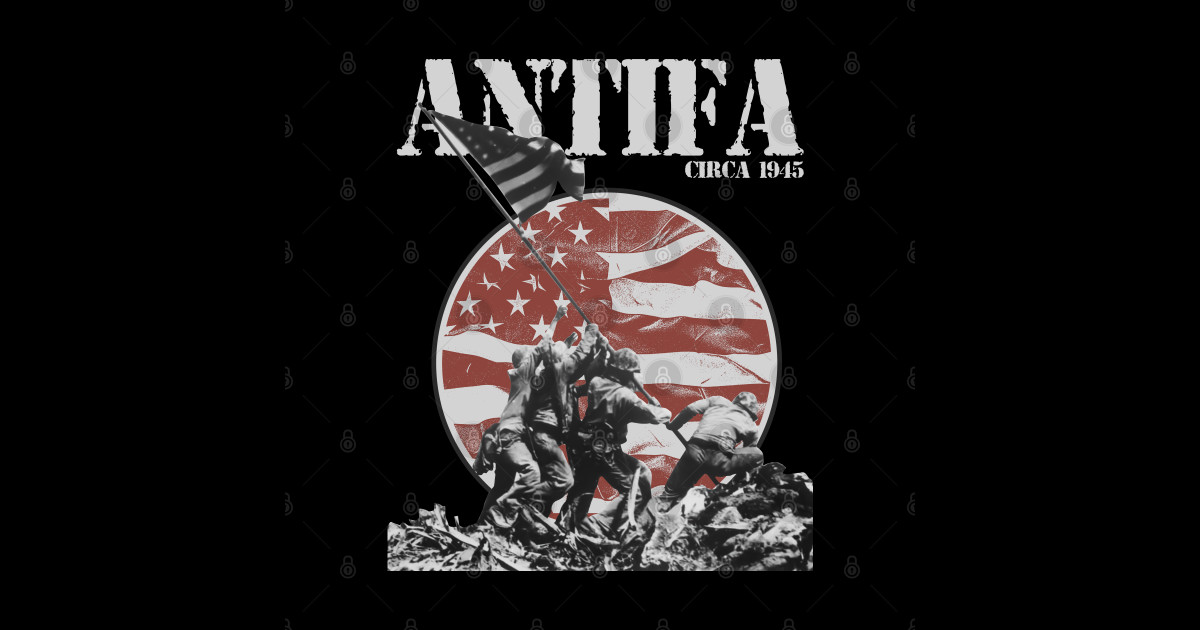 REAL Antifa Anti Fascist Action circa 1945 - Anti Fascist - Posters and ...