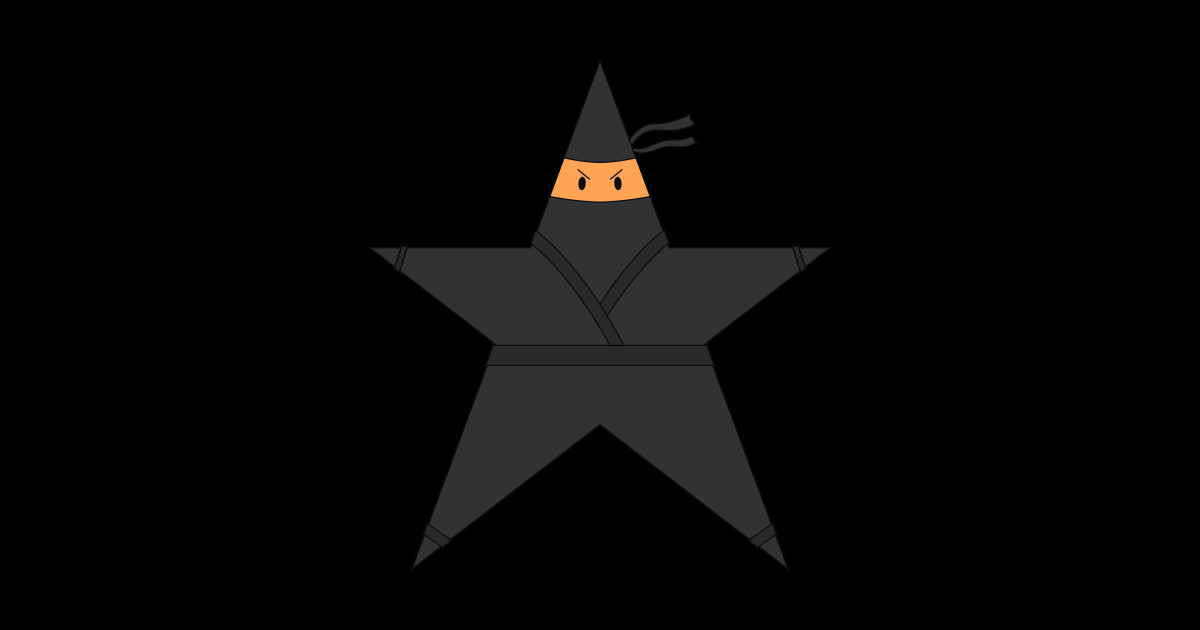 Ninja Star - Starfish - Sticker | TeePublic