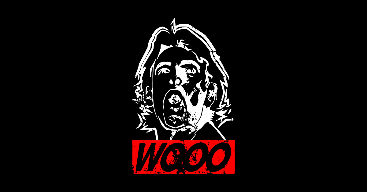 Ric Flair WOO Factor - Ric Flair - Sticker | TeePublic