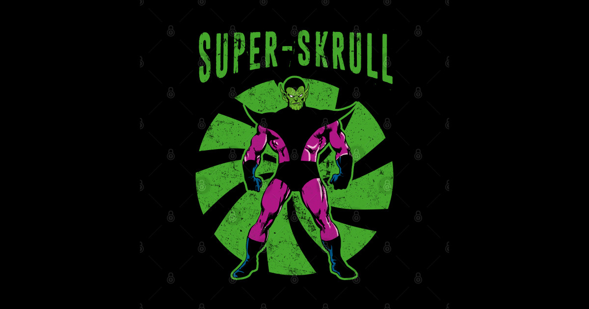 Super-Skrull - Super Skrull - Sticker | TeePublic