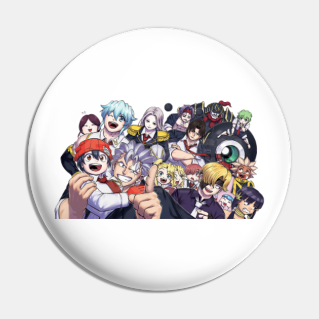 Undead Unluck Fan Art Undead Unluck Pin Teepublic