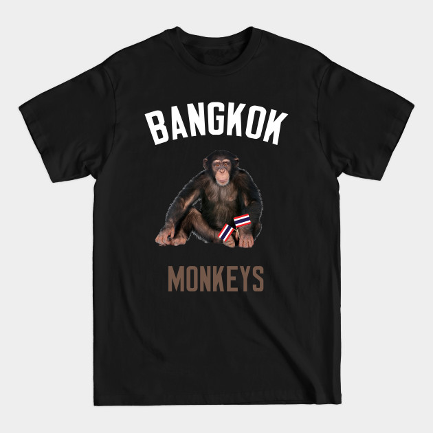 Bangkok Monkeys - Sport Animal Monkey Meme Funny Run - T-Shirt sold by ...