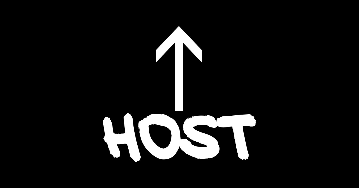 Host - Indoob - Sticker | TeePublic