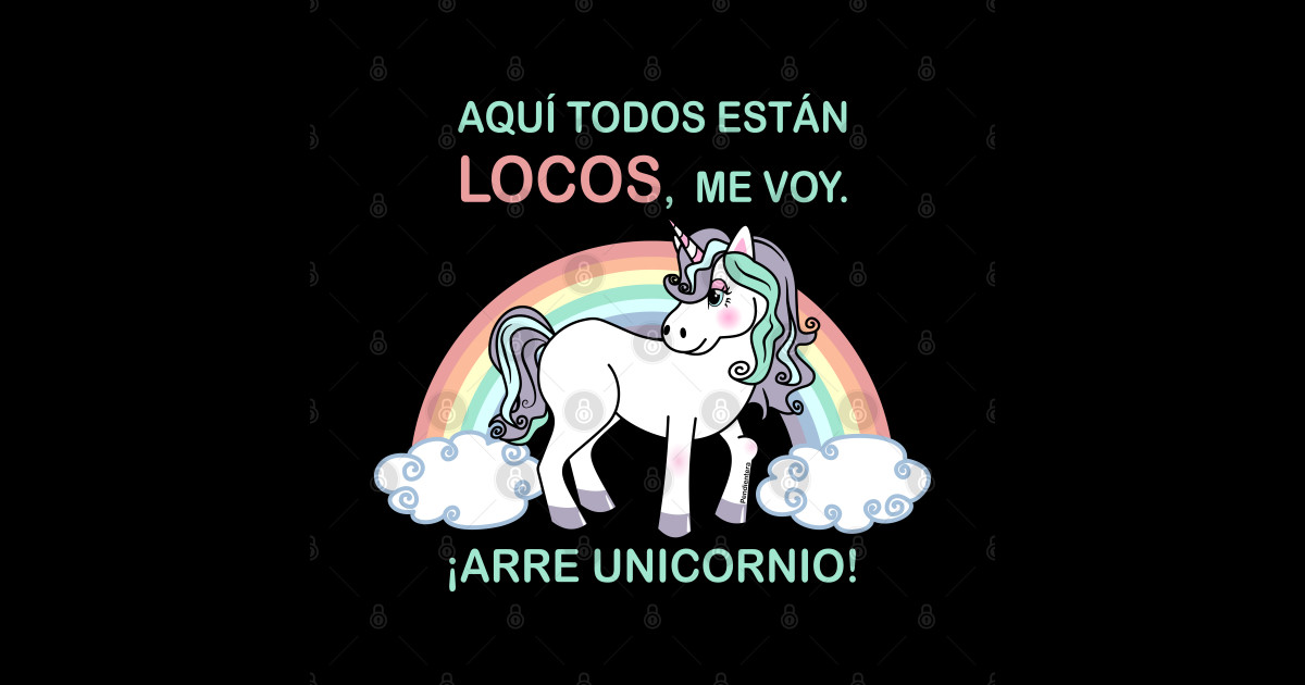 Arre Unicorn - Unicorn - Sticker | TeePublic