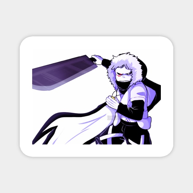 Cross Sans Underverse - Cross Sans - Magnet | TeePublic