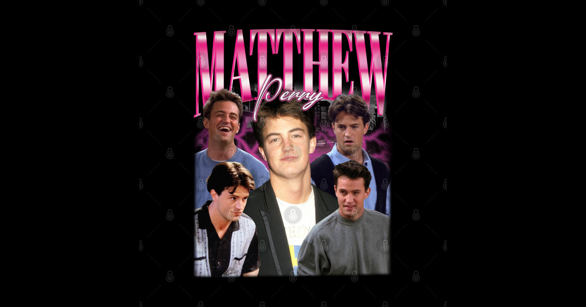 Matthew Perry Vintage - Matthew Perry - Sticker | TeePublic