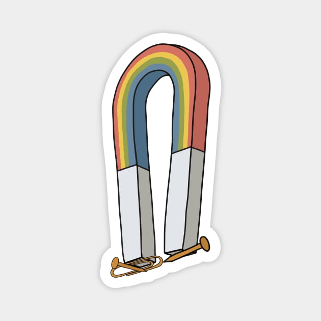 multicoloured magnets