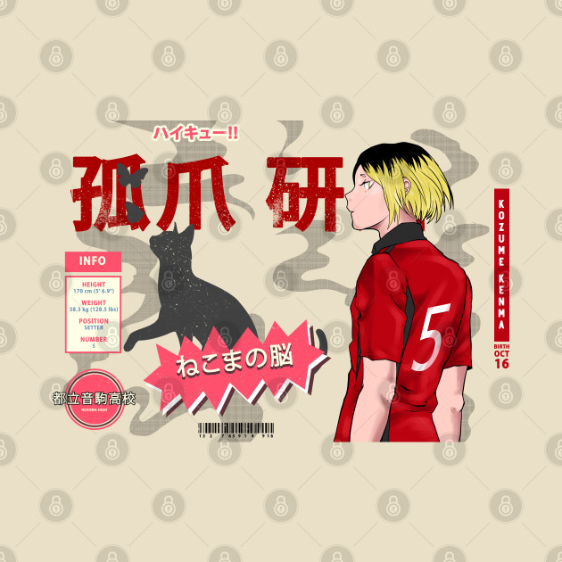 Kozume Kenma - Haikyuu Landscape - Haikyuu - T-Shirt | TeePublic