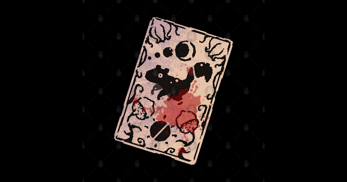 Squirrel card from Inscryption - Card - Sticker | TeePublic