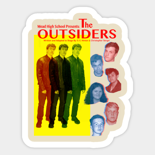 The Outsider - The Outsiders - Sticker | TeePublic