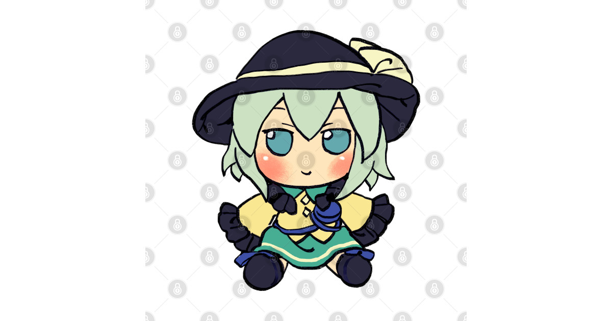 Mudwizard draws koishi komeiji fumo plush / touhou memes - Touhou - T ...