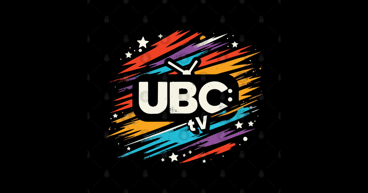 UBC TV // Home Of Night Owls - Late Night - Sticker | TeePublic