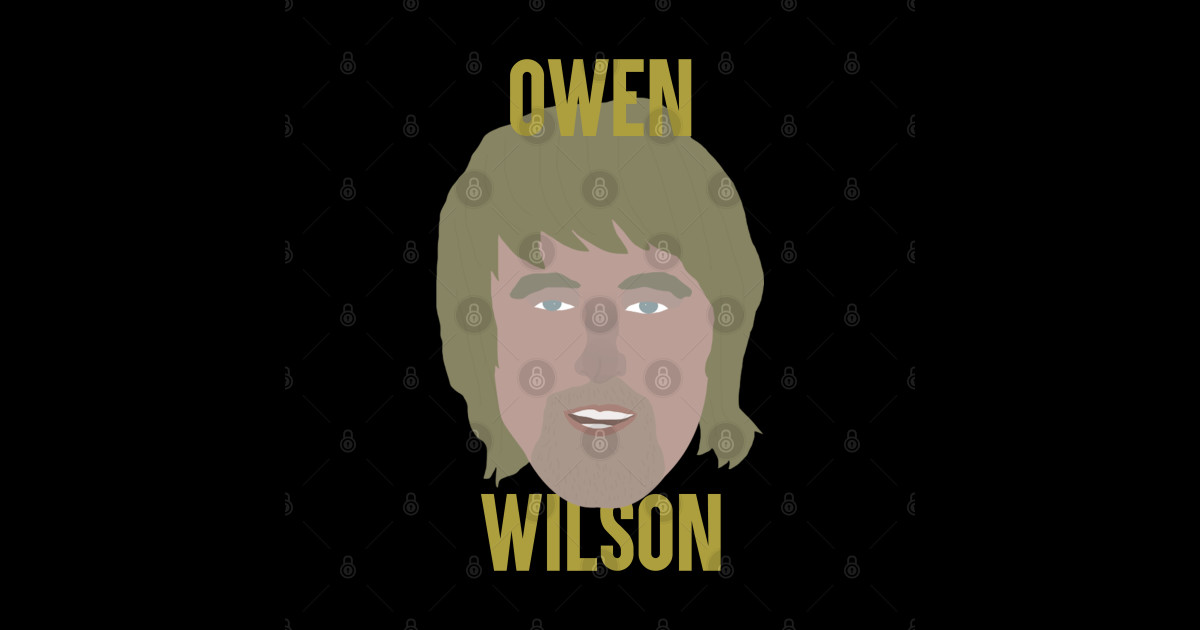Owen Wilson Head - Owen Wilson - Sticker | TeePublic