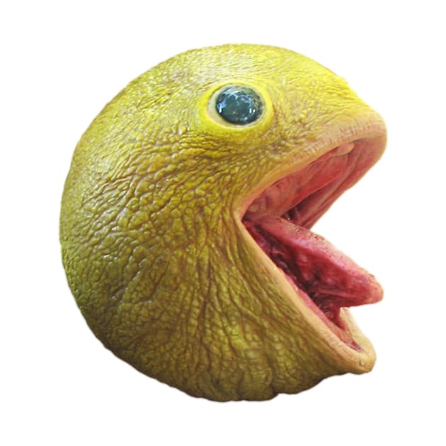 Realistic Pac Man - Scary - Long Sleeve T-Shirt | TeePublic