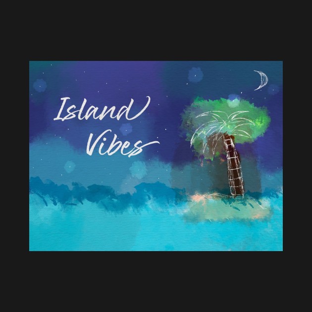 Island vibes - Island - T-Shirt | TeePublic