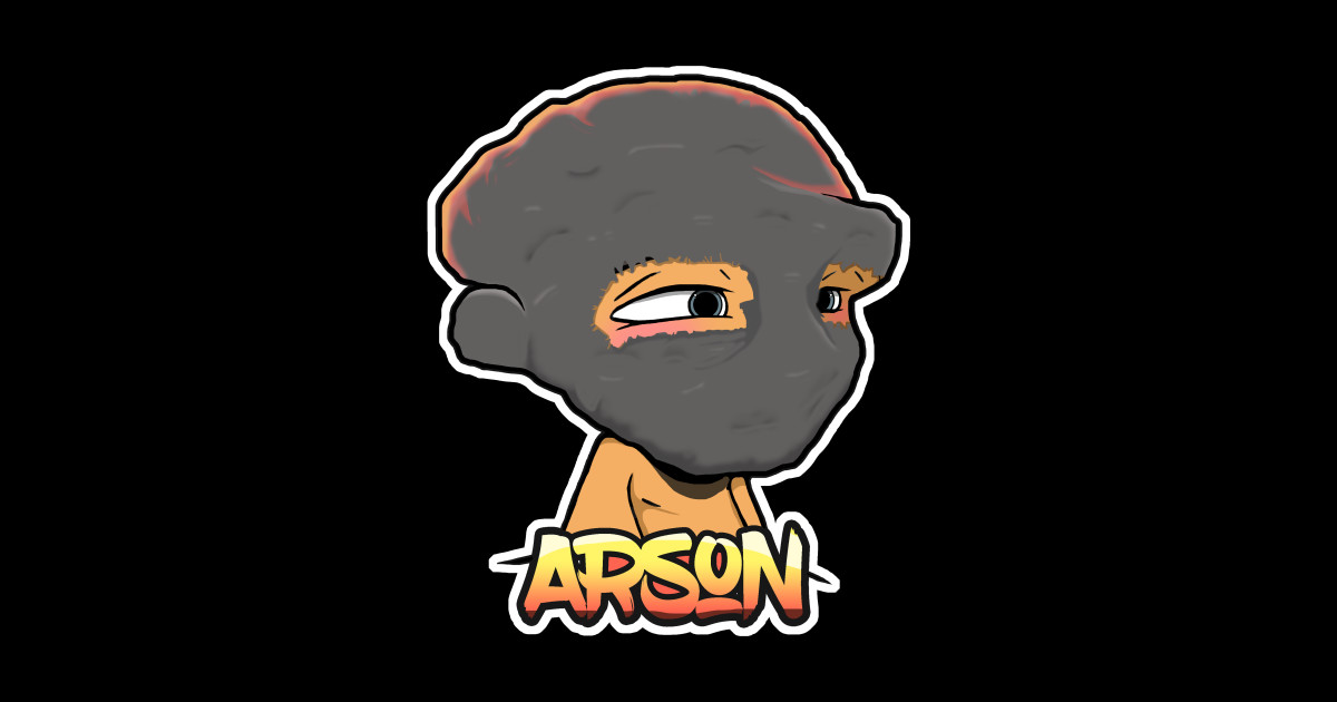 "Arson" - Punk Band - Sticker | TeePublic