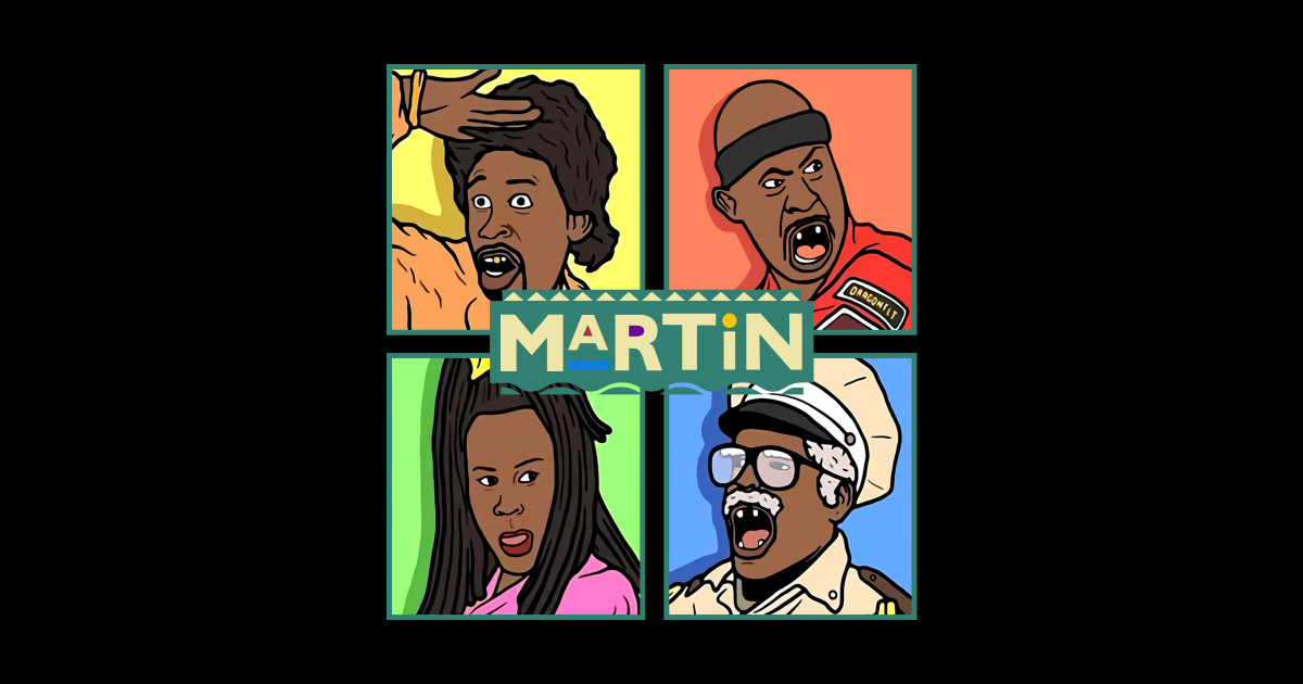 martin cartoon comedy - Martin - Sticker | TeePublic