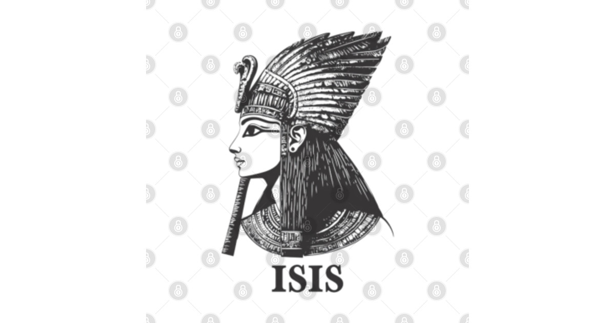 Egyptian God ISIS, mythology - Isis Goddess - T-Shirt | TeePublic