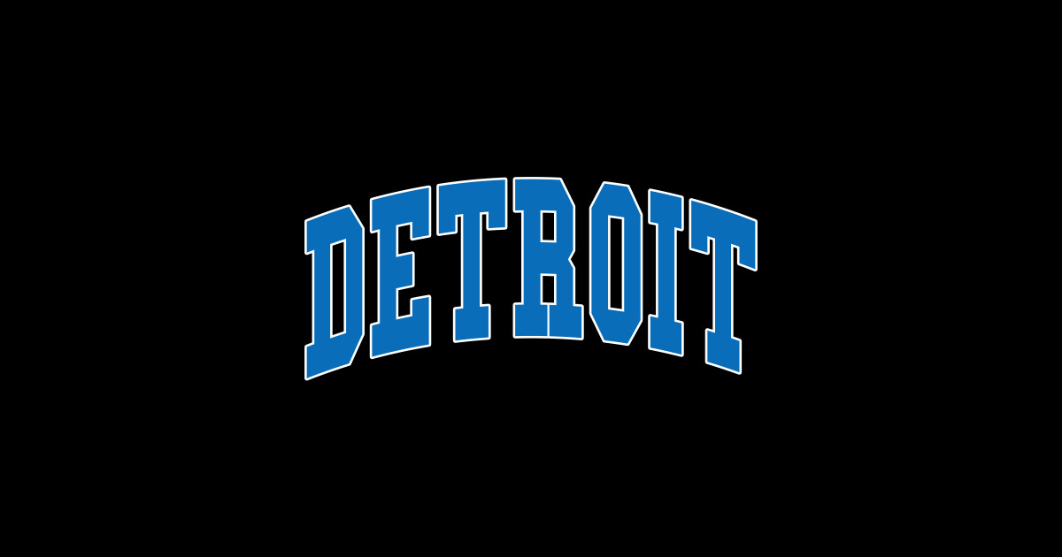 Detroit - college university font letters text word football basketball ...