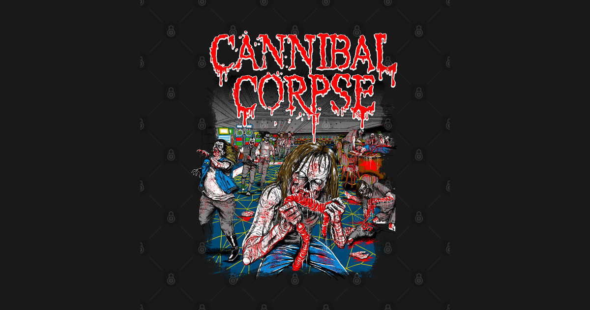 Cannibal Corpse Las Vegas - Death Metal - T-Shirt | TeePublic