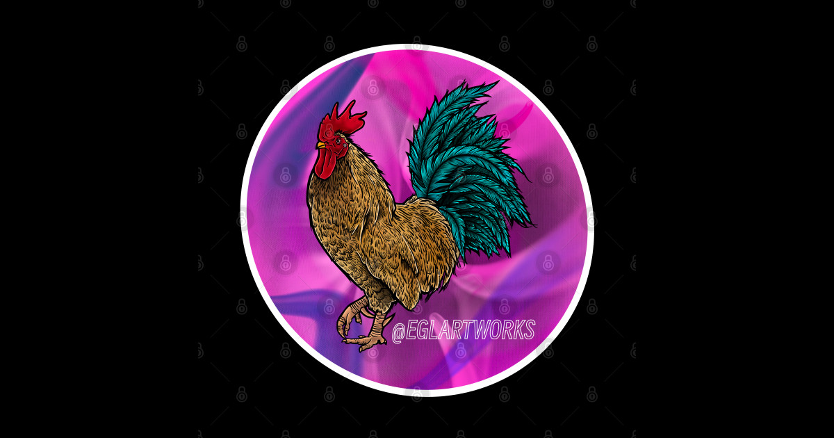 El Gallo Urbano - Rooster - Posters and Art Prints | TeePublic