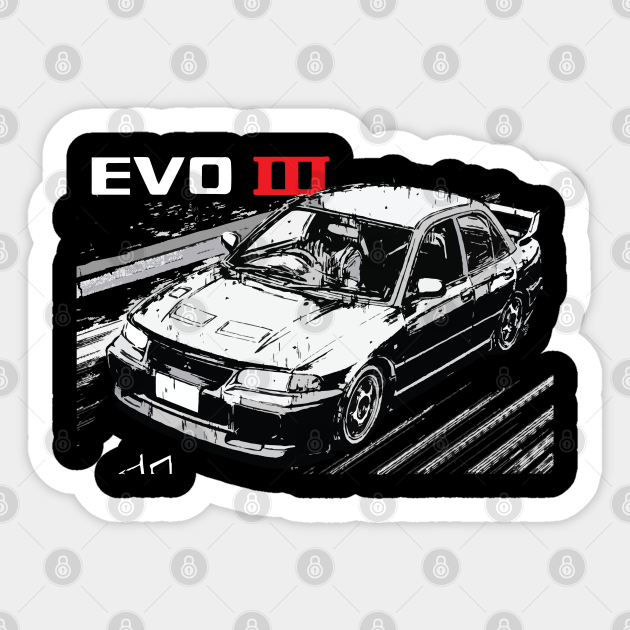 classic initial d evo III evolution 3 Emperor team - Intial D Anime ...