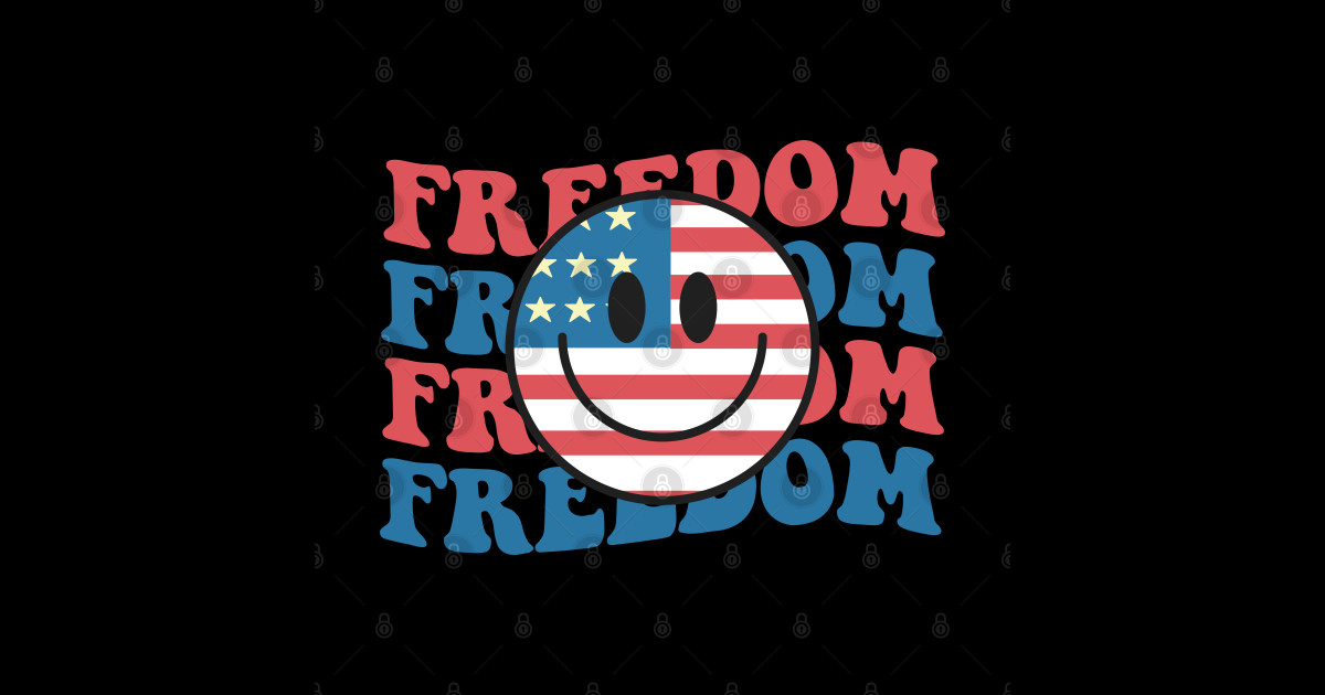 Freedom USA Independence Day - Freedom - Sticker | TeePublic