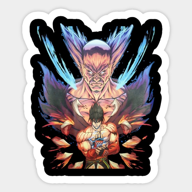 tekken - Tekken - Sticker | TeePublic